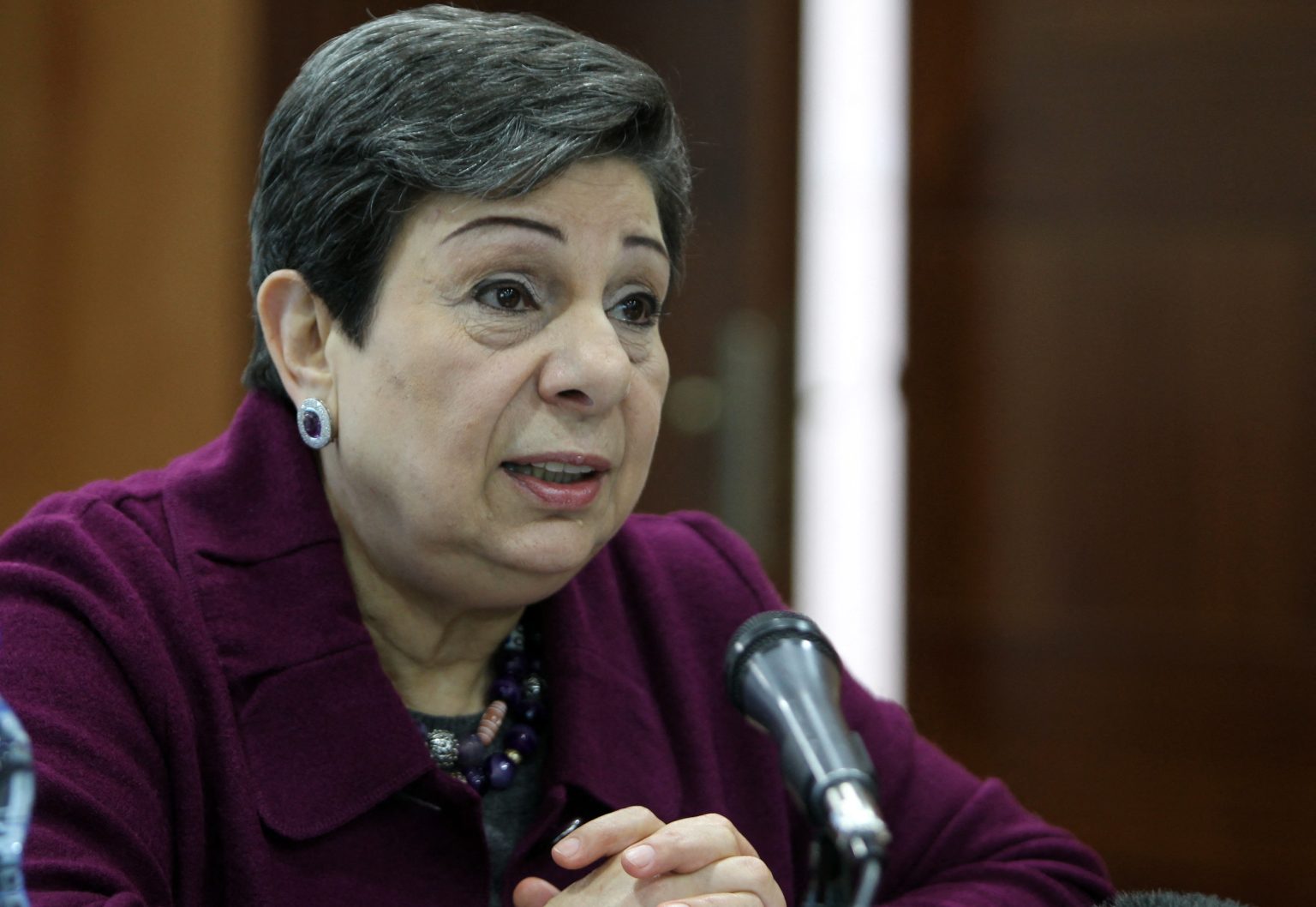 Palestine-Hanan Ashrawi: “C’était un acte de résistance contre une ...